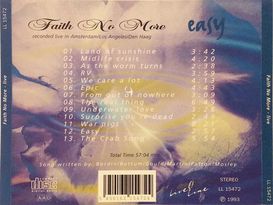 Faith No More Gig Database